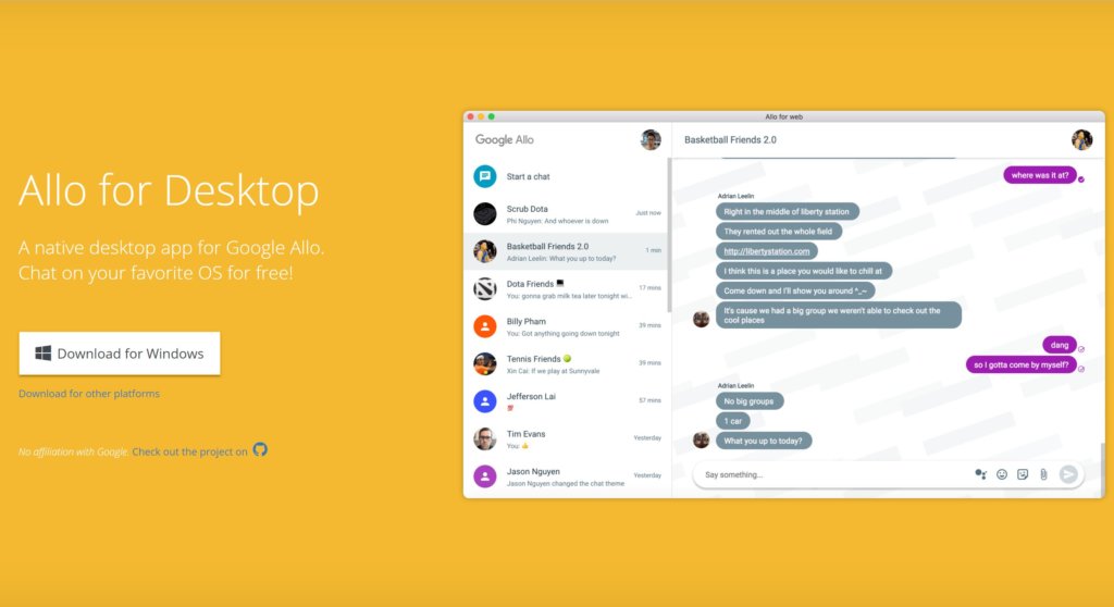 Allo for Desktop: Neue App für Windows und Mac bringt den Allo-Messenger auf den Desktop ...