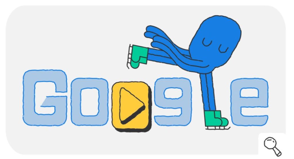 Google-Doodle Serie: Olympische Winterspiele 2018 – Snow Games Tag 16