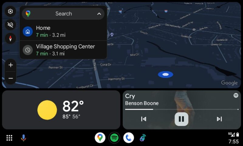 Android Auto: Google Maps Navigation erhält eine neue Oberfläche ...