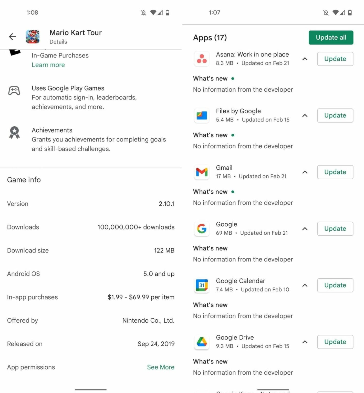 Android: Google Play Store versteckt die App-Updates - sind bei vielen ...