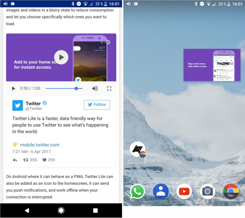 Google Chrome unterstützt jetzt auch die Bild-in-Bild-Funktion der ...