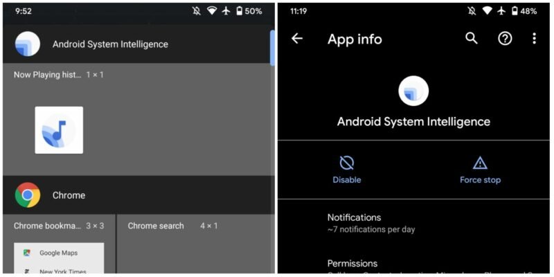 Android: Neue Google App 'Android System Intelligence' bringt viele ...