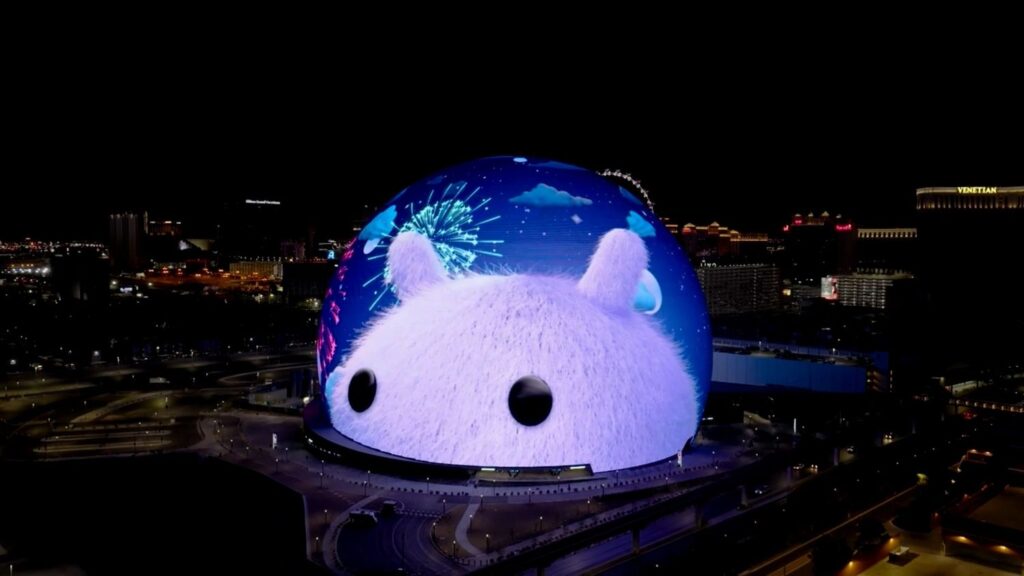 Android Sphere: Ein überdimensionaler Android-Roboter - Google wirbt ...