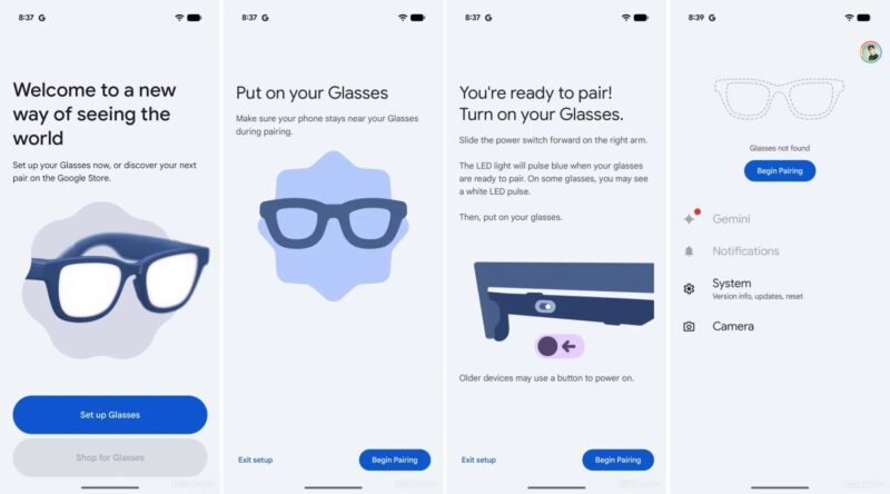 Android XR: Das ist die neue Google-App für Smart Glasses - Leak zeigt ...