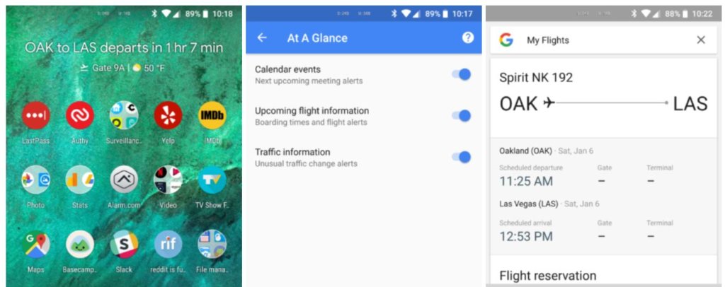 Pixel Launcher: 'At a Glance'-Widget zeigt jetzt noch mehr ...