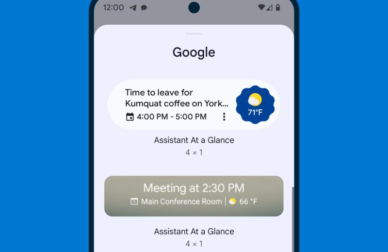 Android: Das ist Googles neues ‚auf einen Blick‘-Widget - neues Design ...