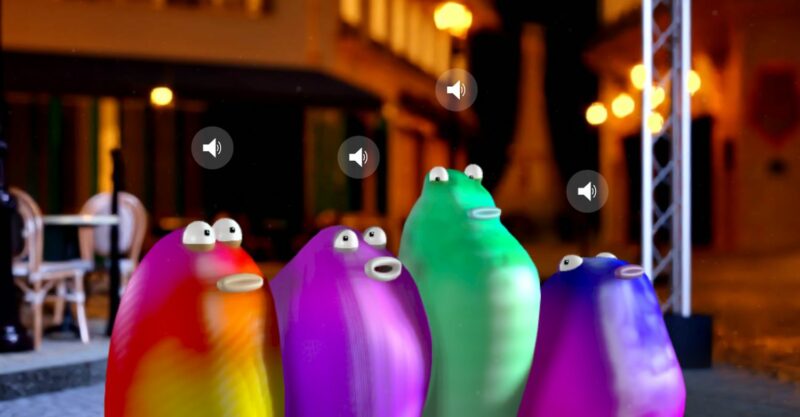 Google Blob Opera Welt-Tournee: Die kultigen Gummi-Figuren der Google I ...