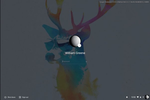 Chrome OS: Lockscreen bekommt überarbeitete Oberfläche im Material ...