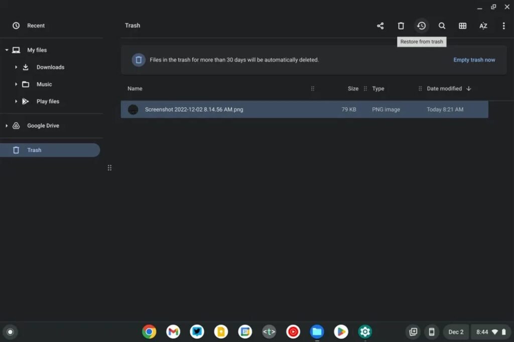 Chrome OS: Google bringt endlich einen Papierkorb für gelöschte Dateien auf alle Chromebooks ...