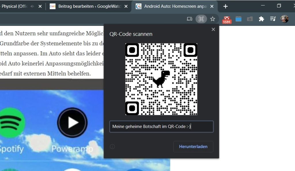 Google Chrome: So lässt sich der QR-Code-Generator aktivieren & kurze ...