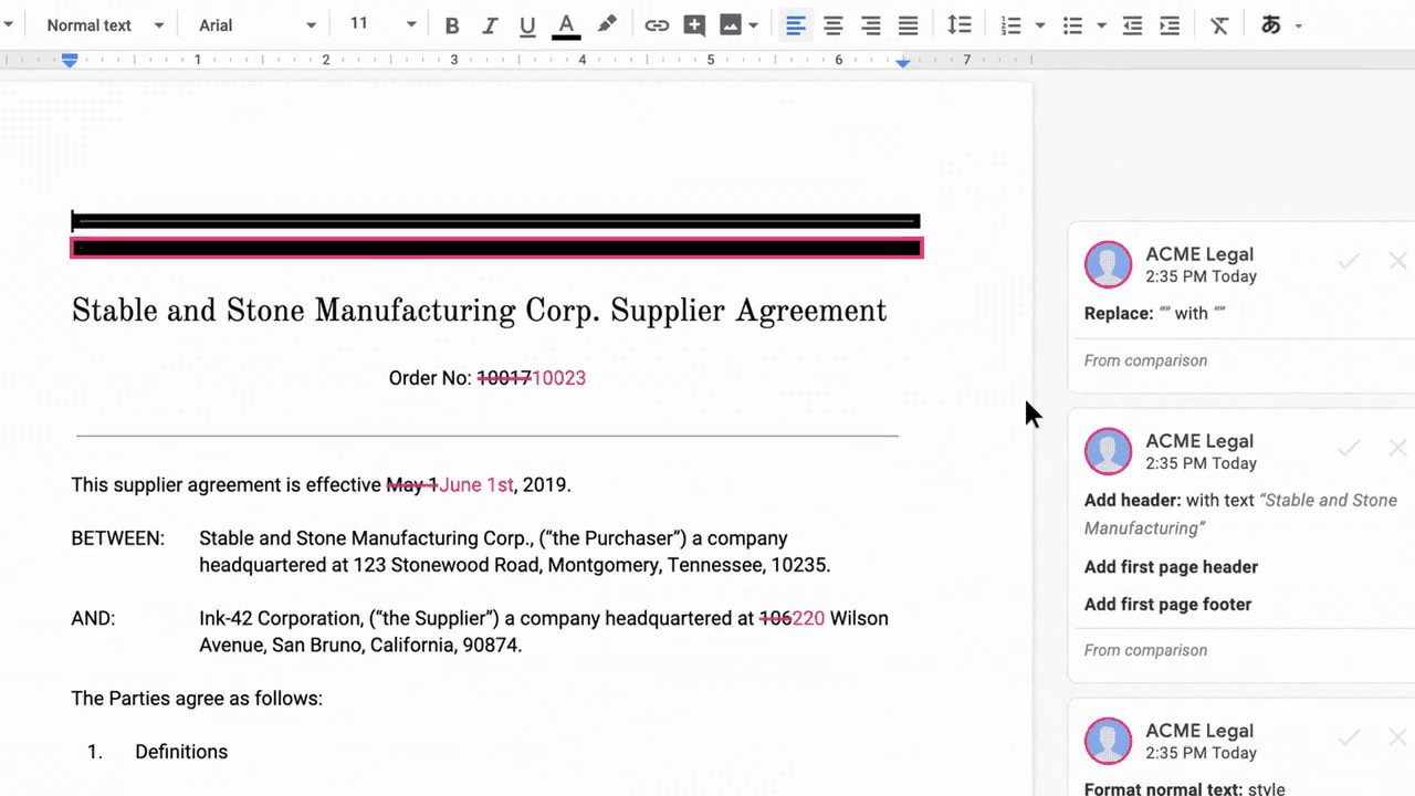 Google Docs: Neue Funktion zum Vergleich zweier Dokumente wird ...