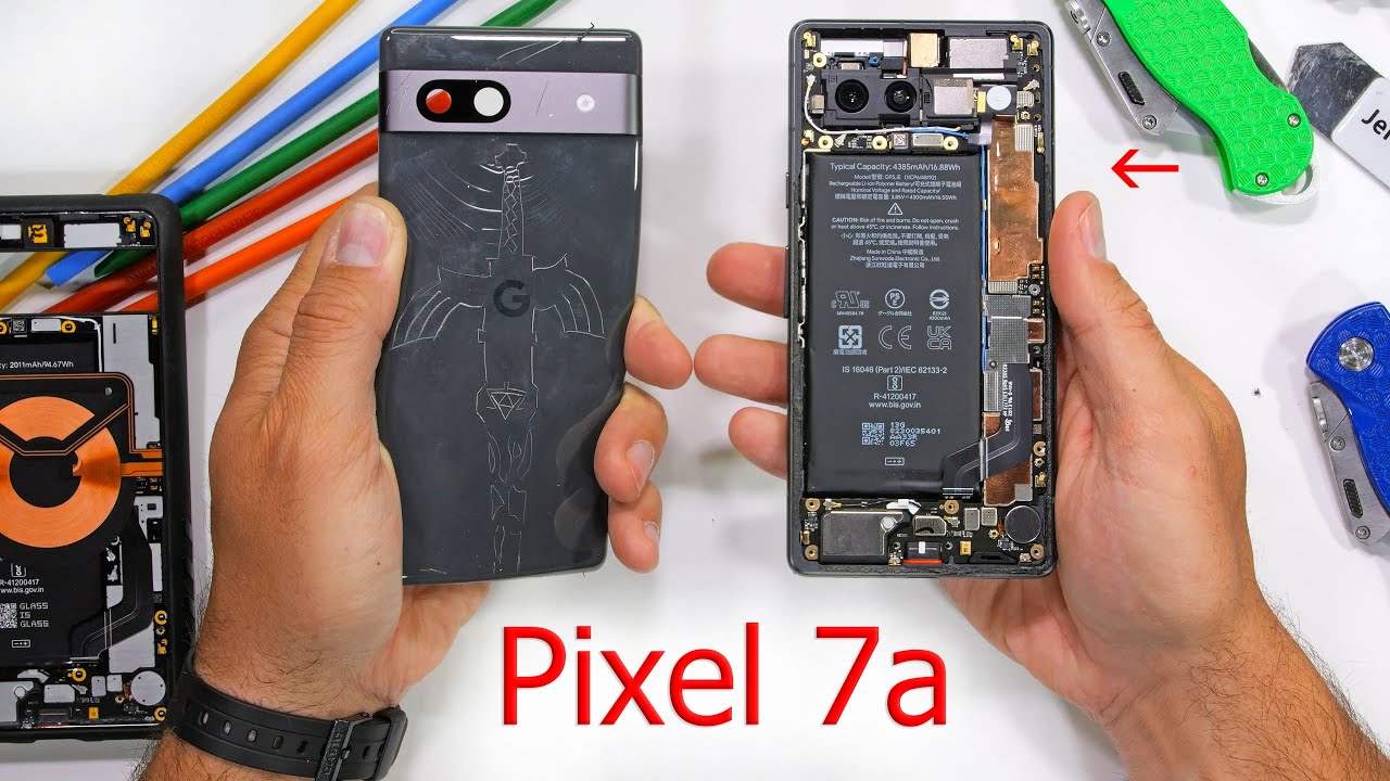 Pixel 7a: Googles neues Smartphone im Teardown - Zerlegen des Geräts ...