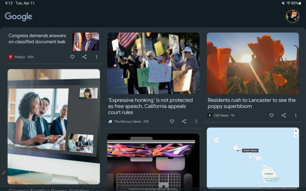 Google Discover: Neue Tablet-Oberfläche wird ausgerollt - setzt auf ein ...