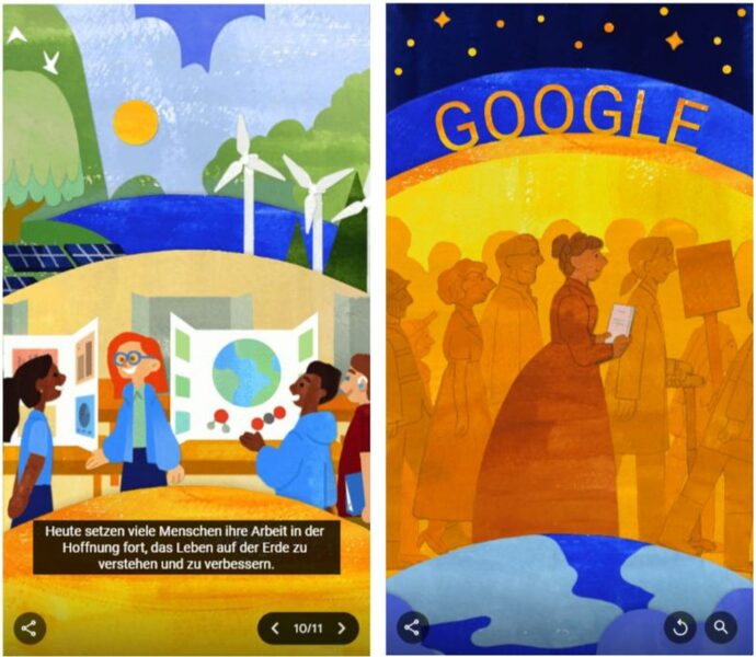 Eunice Newton Foote: Interaktives Google-Doodle zum 204. Geburtstag der ...