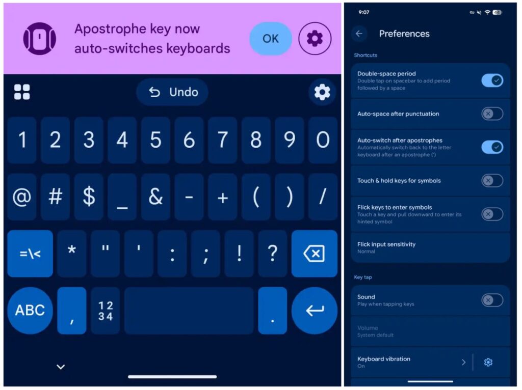 Gboard: Update für die Tastatur-App kommt - Eingabe von Apostroph wird ...