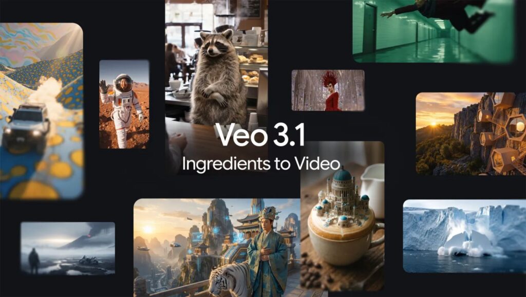 Gemini Veo 3.1: Googles starker KI-Videogenerator legt nach - noch mehr ...