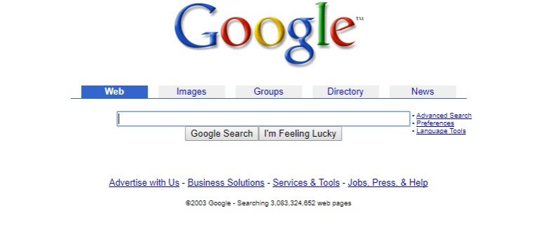 26 Jahre Google: Die Geschichte der Google-Startseite - so hat sich die Startseite seit 1997 ...
