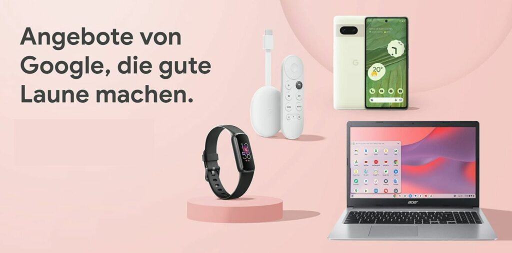 Pixel-Aktionen bei Amazon: Im Google Brand Store sind jetzt viele Pixel- und Nest-Produkte ...