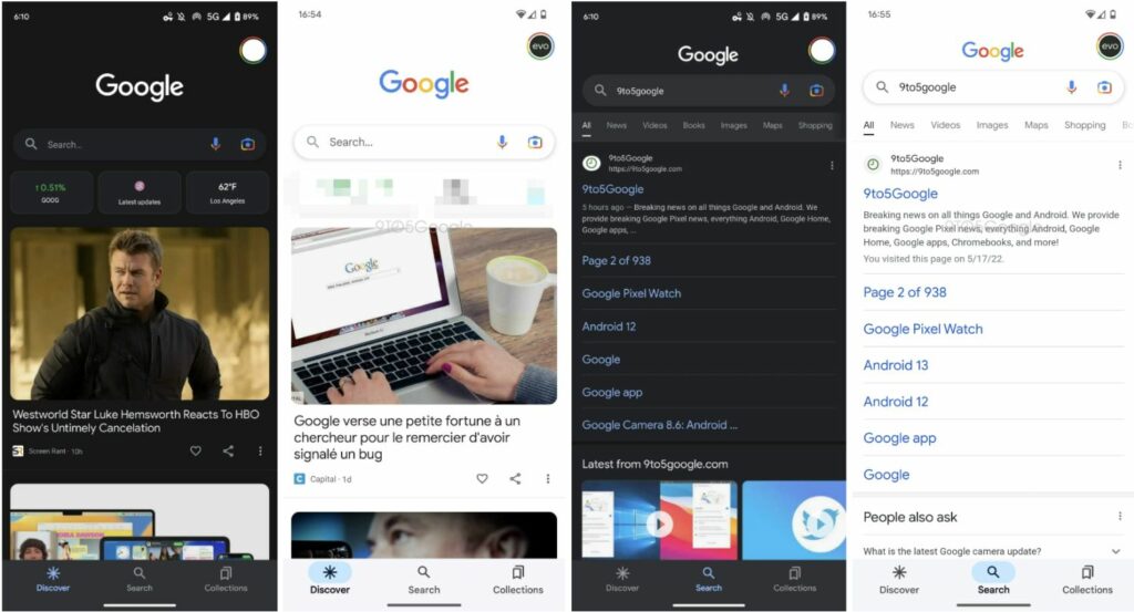 Android: Neues Design für die Google-App zeigt sich - Update auf Material You-Oberfläche kommt ...
