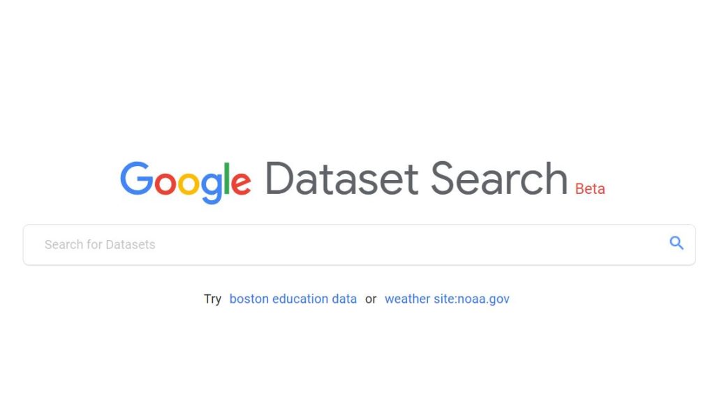 Dataset Search: Google startet neue Suchmaschine für strukturierte Daten & Open Data-Sammlungen