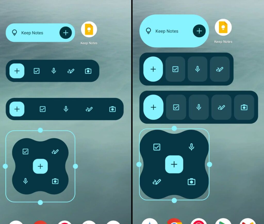 Google Keep: Notizen-App bekommt neue Homescreen-Widgets - große und ...