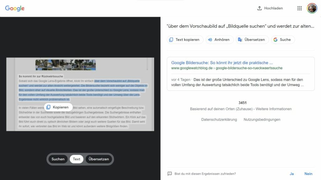 Google Lens: So einfach könnt ihr Text aus Bildern kopieren ...