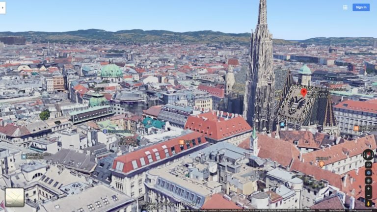 Google Maps in 3D: So könnt ihr Satellitenbilder frei kippen, schwenken ...