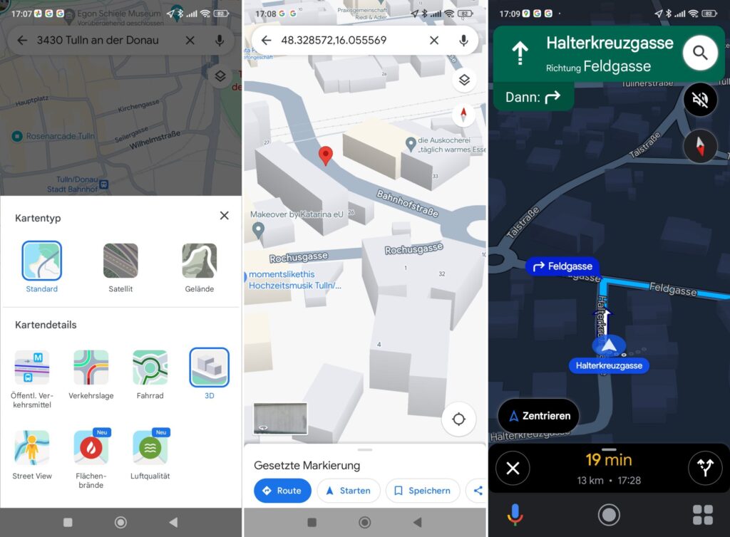 Google Maps: So könnt ihr die neue 3D-Navigation mit eingeblendeten Gebäuden einfach aktivieren ...