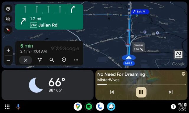 Android Auto: Großes Update für die Google Maps Navigation ...