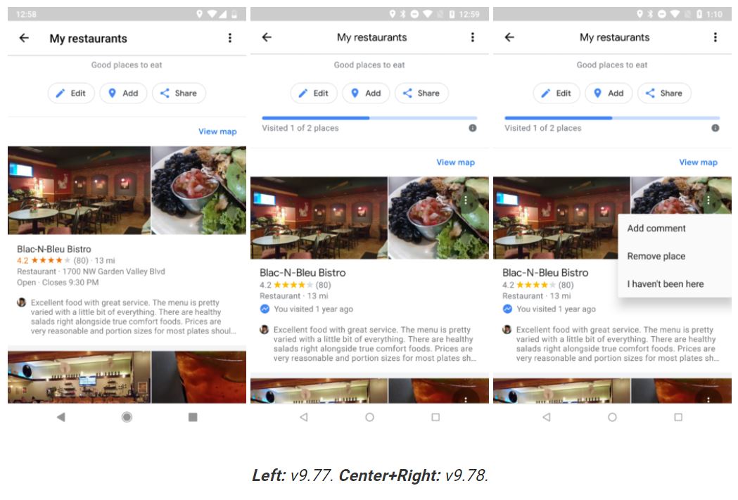 Google Maps: Praktische neue Funktion in den Listen, Berücksichtigung ... Google Maps: Praktische neue Funktion in den Listen, Berücksichtigung ...