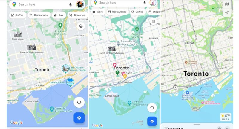 Google Maps: Großes Update bringt Tempolimit, neues Design, Immersive ...