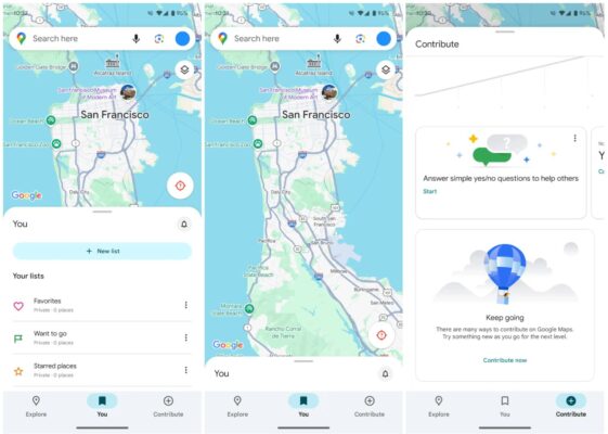 Google Maps: Neue Oberfläche mit Overlay-Design wird ausgerollt ...