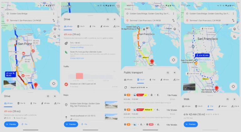 Google Maps: Großes Update bringt neues Design für die Overlays - kein ...
