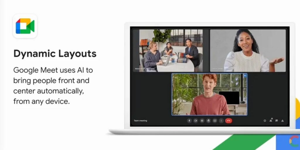 Google Meet: Dynamisches Layout in Videokonferenzen kommt - KI ...