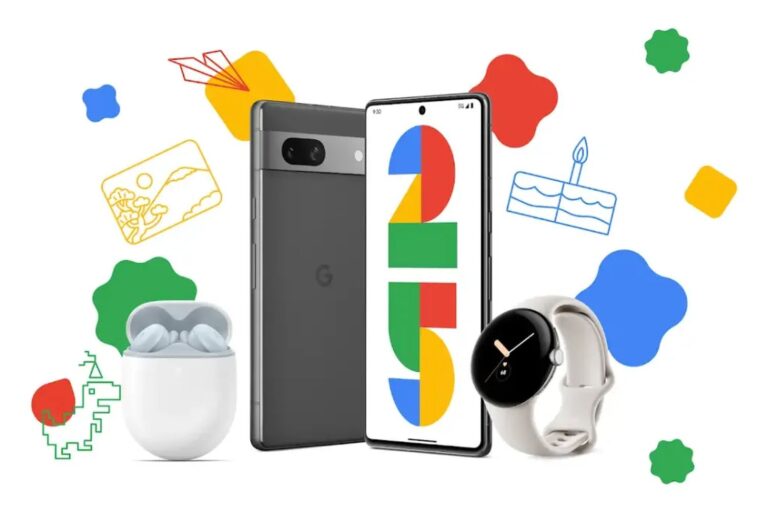 25 Prozent Rabatt im Google Store: Google dürfte den 25. Geburtstag mit starken Pixel-Aktionen ...