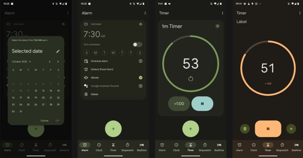 Google Uhr: Neue Wecker-Funktion wird ausgerollt & neues Design für das ...