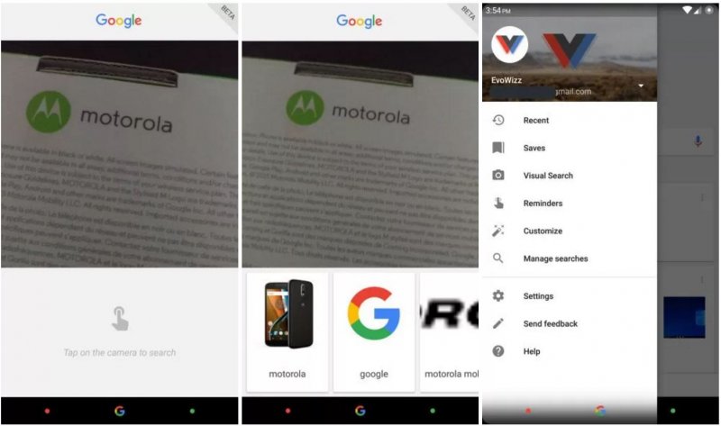 Visual Search: Beta-Version der Google-App enthält Suchfunktion und ...