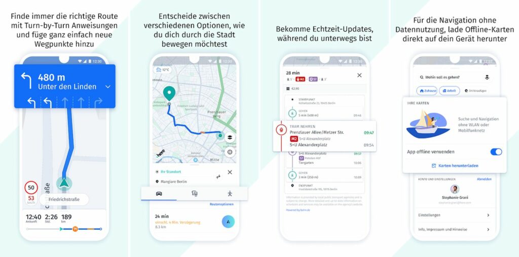Android Auto: Neue Navigation startet für Googles Auto-Plattform - HERE WeGo ist jetzt endlich ...
