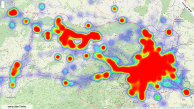 Google Maps: Wo war ich wie oft? Diese App visualisiert euren Google ...