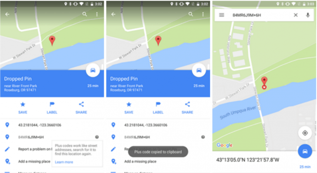 Google Maps Beta Update: Plus Codes statt Koordinaten, Navigations-Ende, Essen-Bestellung ...