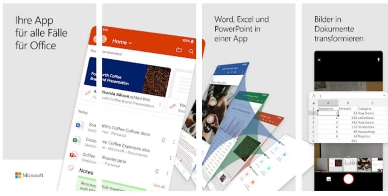 Microsoft Office: Microsoft veröffentlicht kostenloses Büropaket für Android - Word, Excel ...