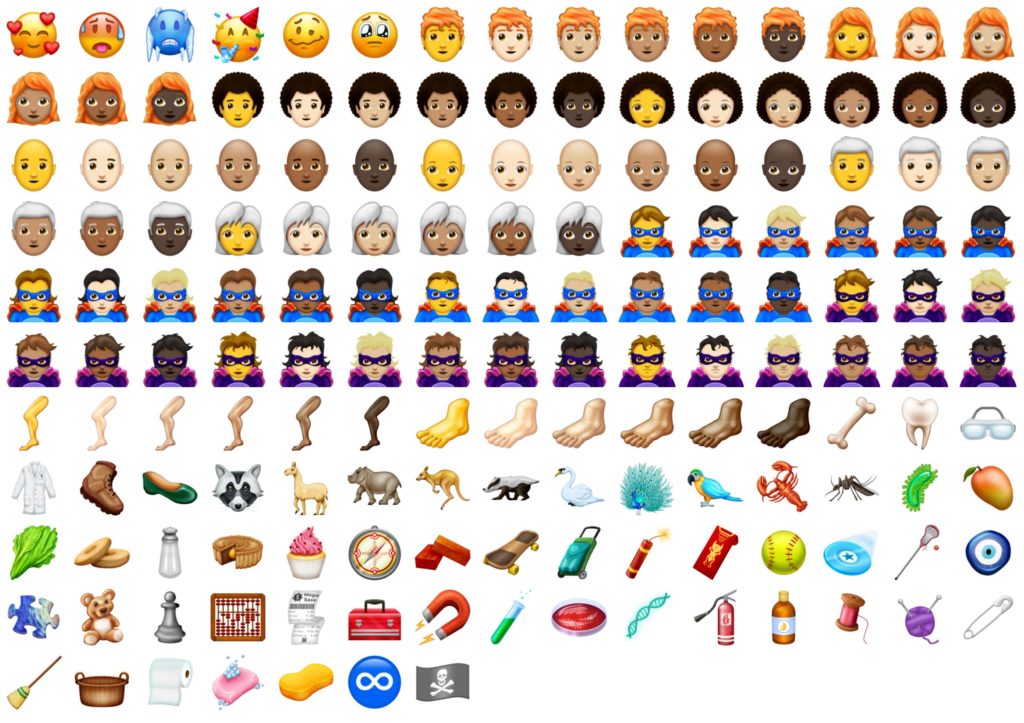 Emoji 11.0: Hier seht ihr alle 157 neuen Emojis in der Übersicht (Video)
