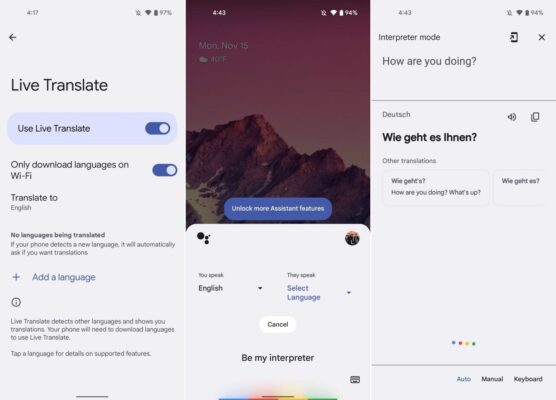 Pixel 6: Live-Übersetzung für alle - so könnt ihr das neue Live ...