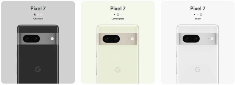 Pixel 7 & Pixel 7 Pro: In diesen Farben werden beide Smartphones ...