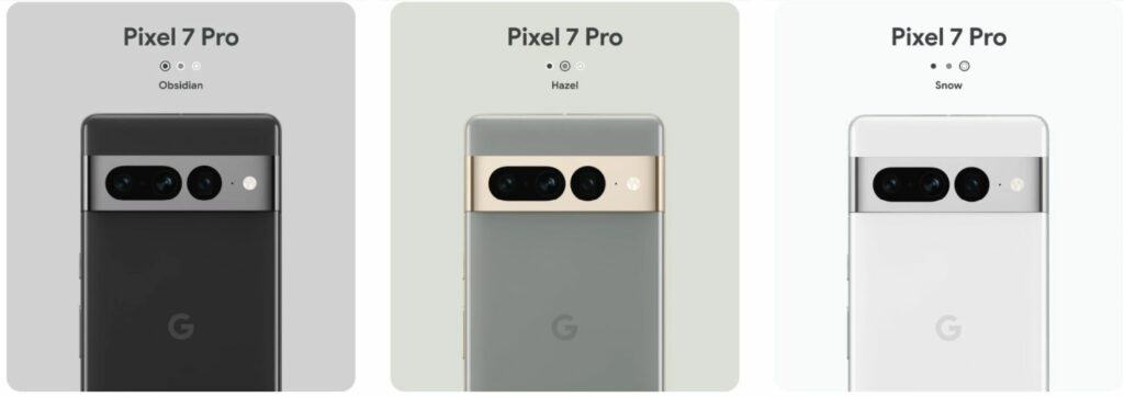 Pixel 7 & Pixel 7 Pro: In diesen Farben werden beide Smartphones ...