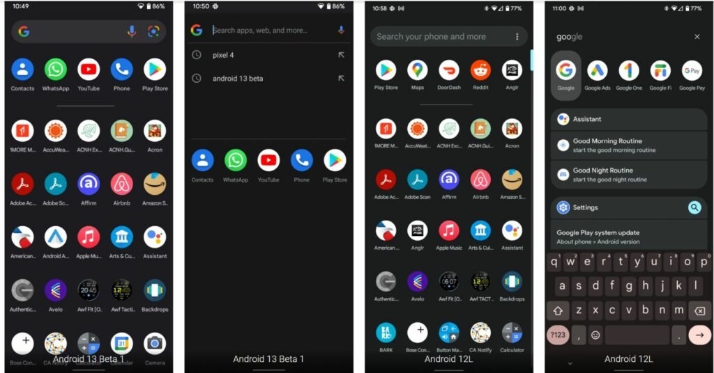 Pixel Launcher: Update auf Android 13 Beta bringt neue Google ...