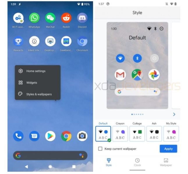 Pixel Themes: Neue Google-App für das Pixel 4 bringt angepasste Themes ...