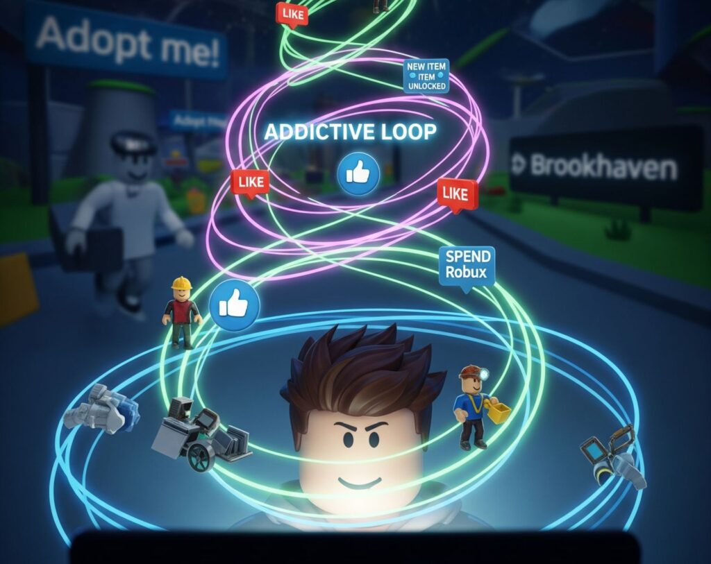 Die Psychologie hinter süchtig machenden Roblox Game Loops ...