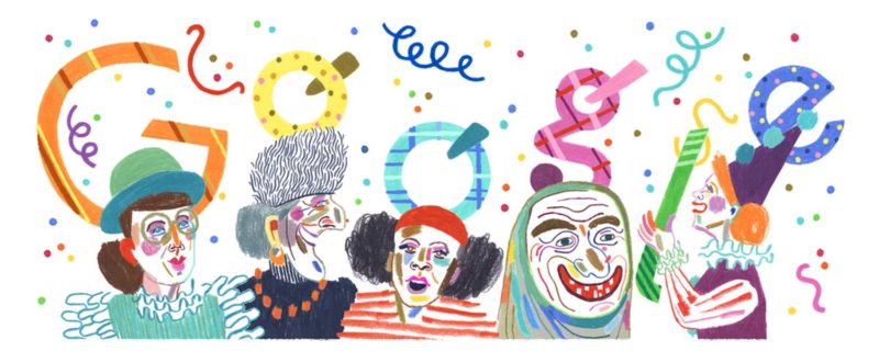 Weiberfastnacht: Ein sehr buntes Google-Doodle zum Start in die ...