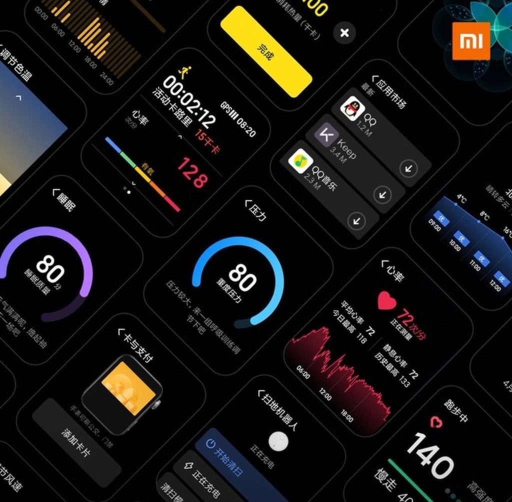 Xiaomi Mi Watch: Das ist die neue MIUI-Oberfläche für Googles Wear OS ...